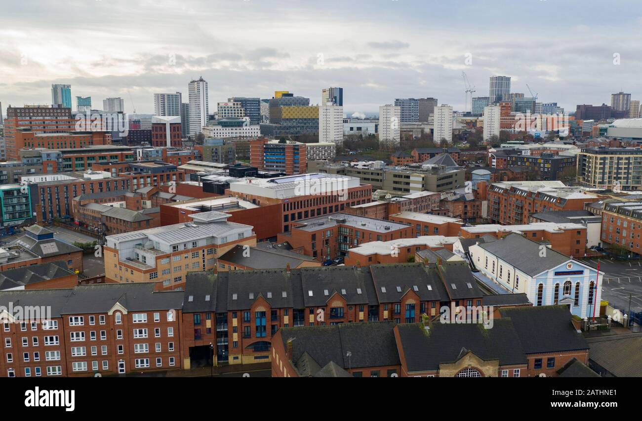 Aerial view of birmingham hi-res stock photography and images - Alamy