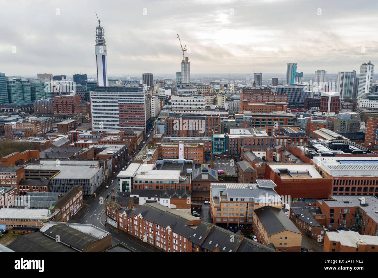 Aerial View Of Birmingham High Resolution Stock Photography and Images ...