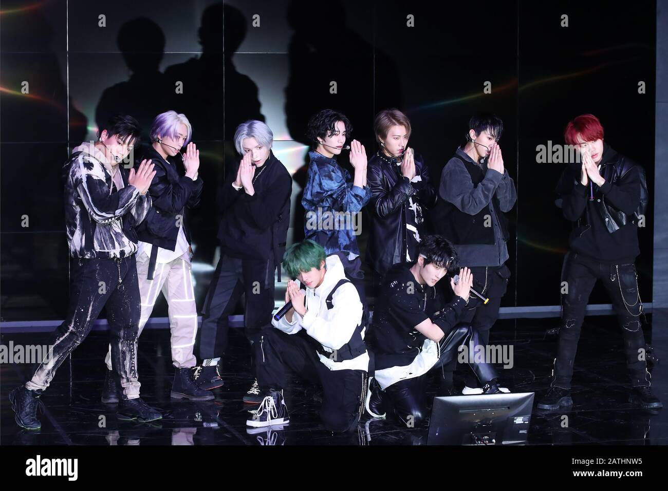 Seoul, South Korea. 03rd Feb, 2020. S. Korean boy group DKB South ...