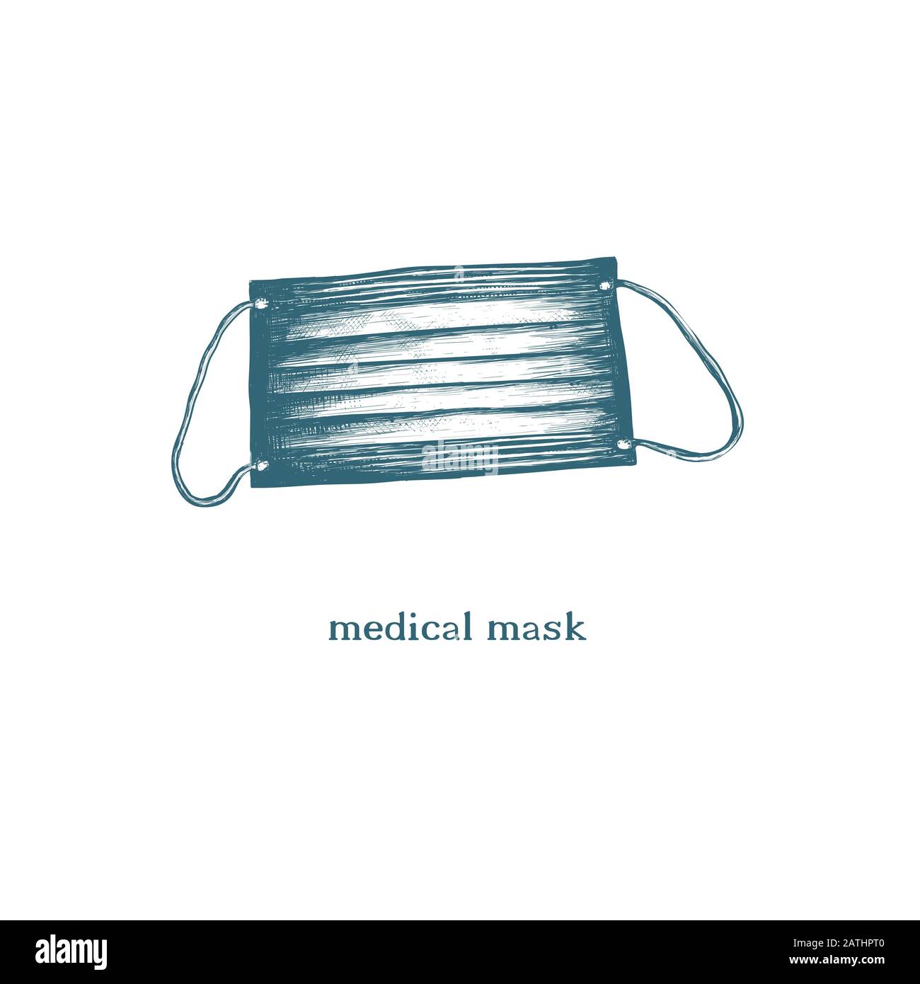 Medical mask vector illustration Stock Vector Image & Art - Alamy