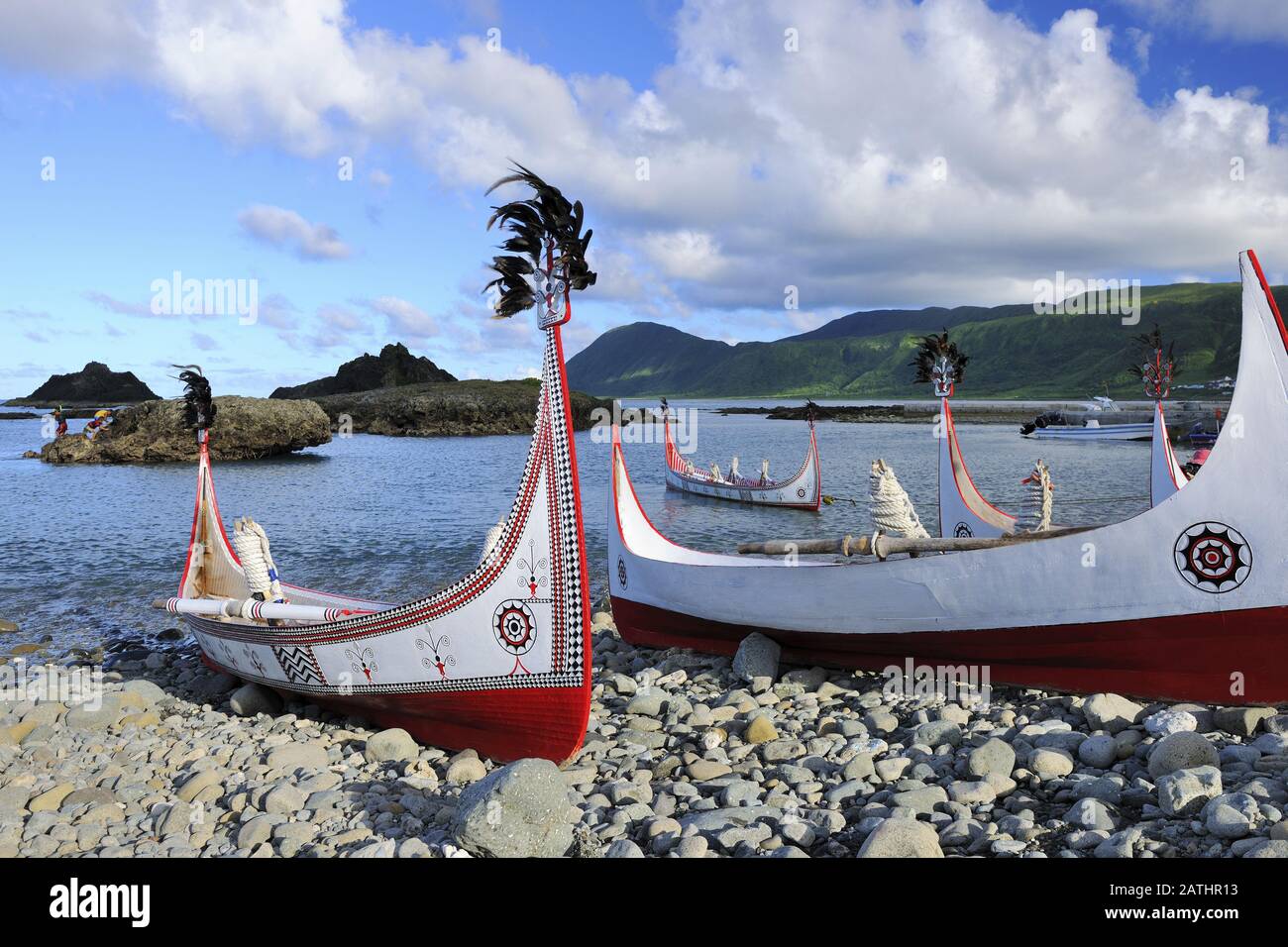 The traditional boat called tatala in Lanyu island Stock Photo - Alamy