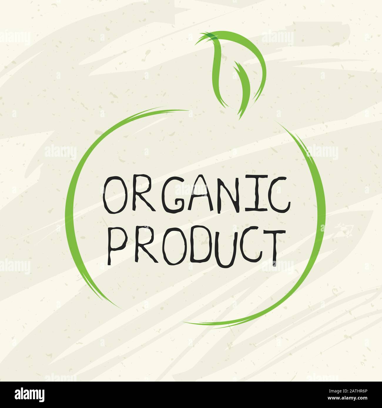 Organic product label and high quality product badges. Bio Pure healthy ...