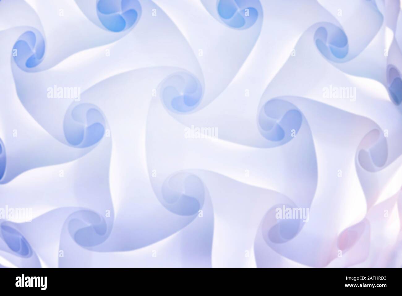 abstract background, blurred smooth geometric shapes, white and light ...