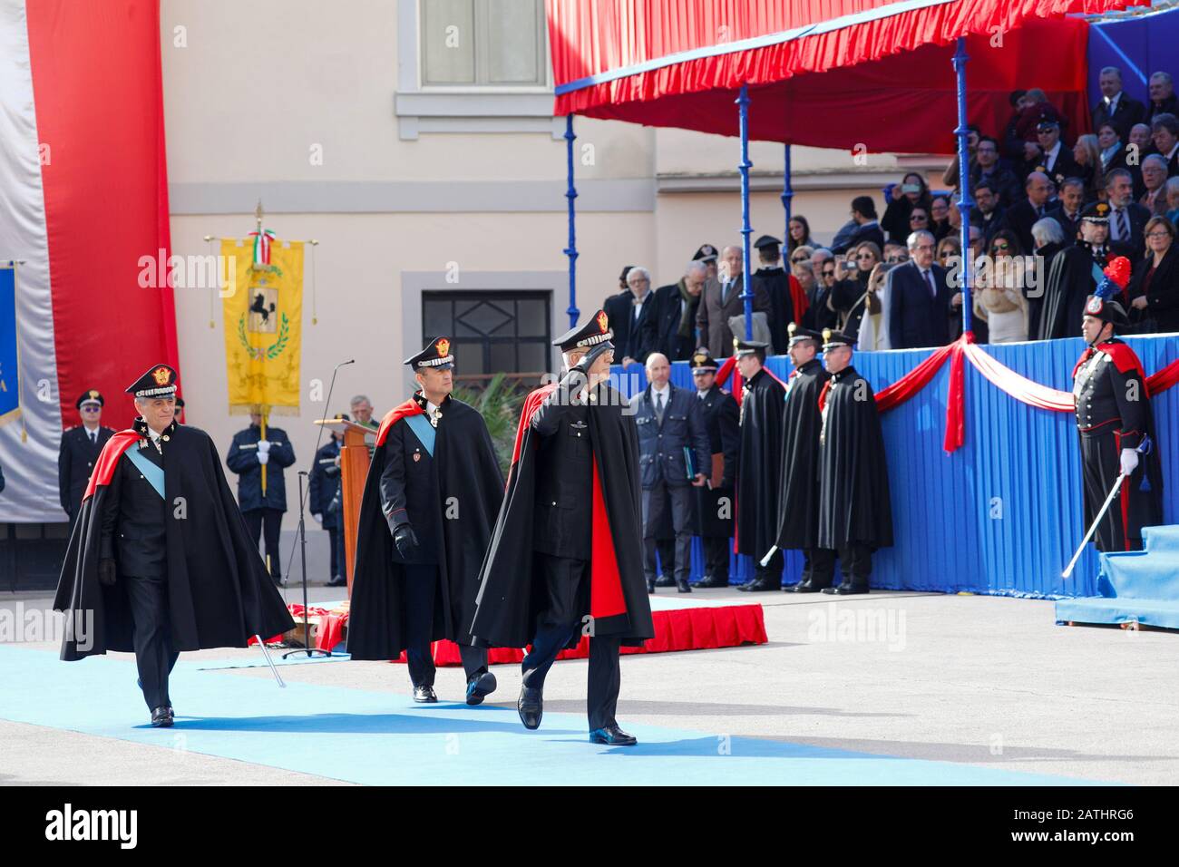 Naples, Italy. 03rd Feb, 2020. Commando Legion Carabinieri Campania ...
