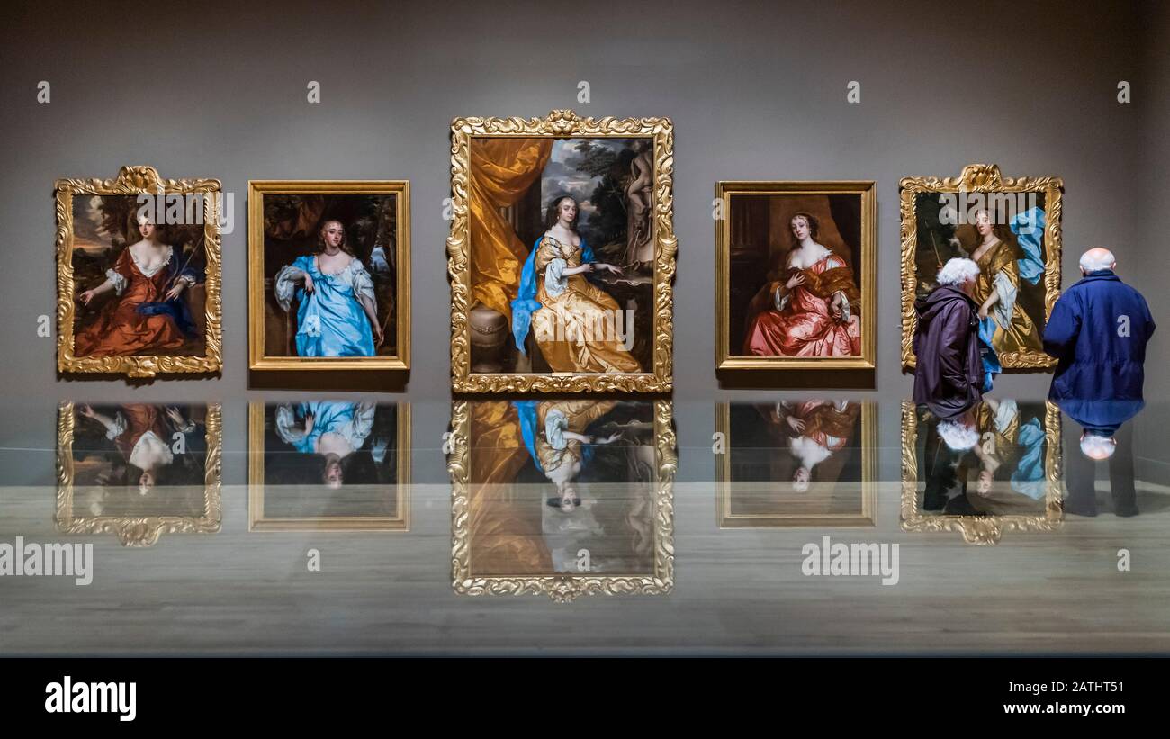 London, UK. 3rd Feb, 2020. Restoration Court, Room 2, with main set of ...