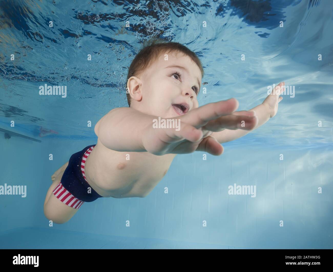 Male swimmer underwater hi-res stock photography and images - Alamy