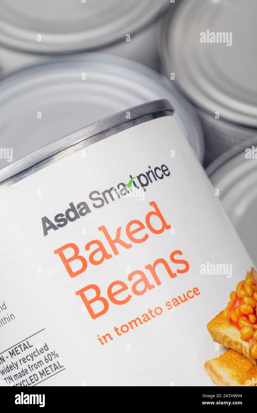 Supermarket Own Label Baked Beans High Resolution Stock Photography and ...