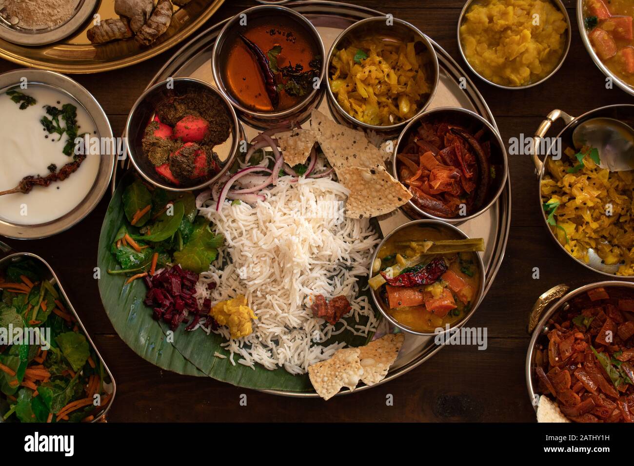 South Indian Vegetarian Lunch