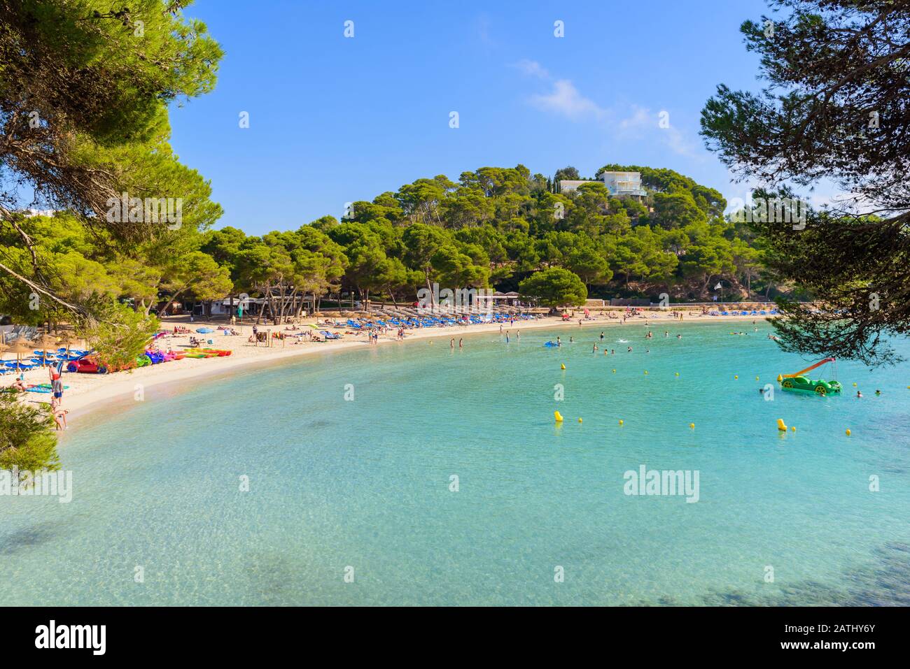 Menorca south coast beaches hi-res stock photography and images - Alamy
