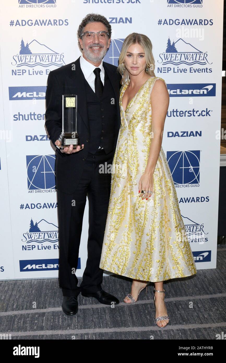 Los Angeles, CO, USA. 1st Feb, 2020. Chuck Lorre and Arielle Mandelson ...
