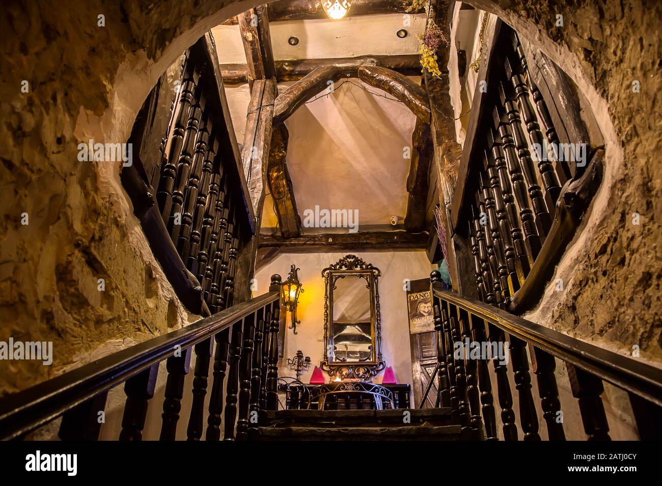 Witchs stairs hi-res stock photography and images - Alamy