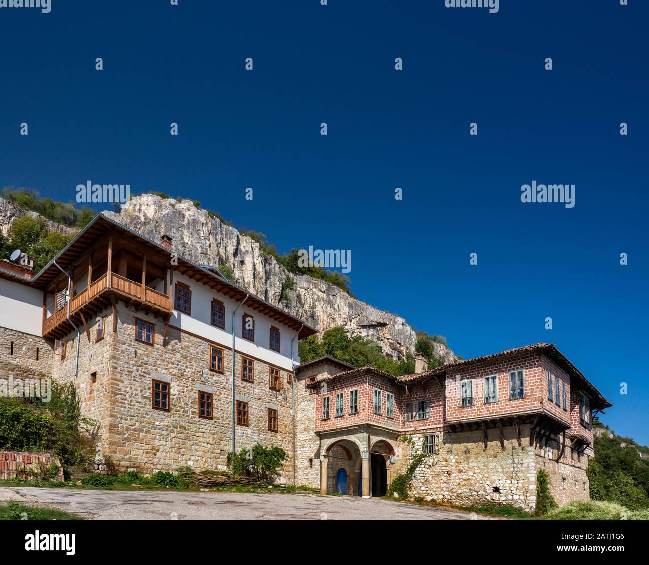 Preobrazhenski Monastery (Transfiguration Monastery) in Dervent Gorge ...