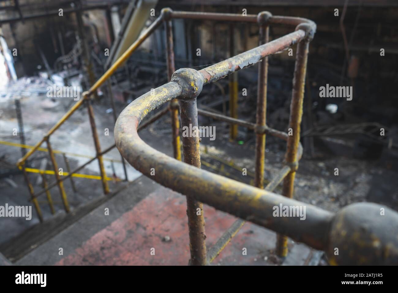 Urbex, urban explore, old abandoned factory, Belgium Stock Photo - Alamy