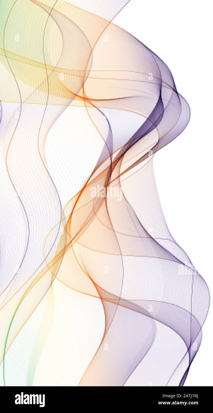 color vector wave. colorful background for presentation Stock Vector ...