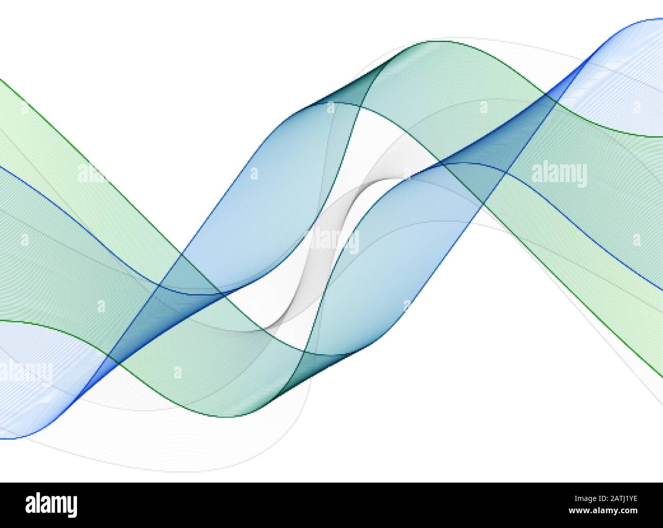 Abstract vector wave. Template for presentation, brochure ...