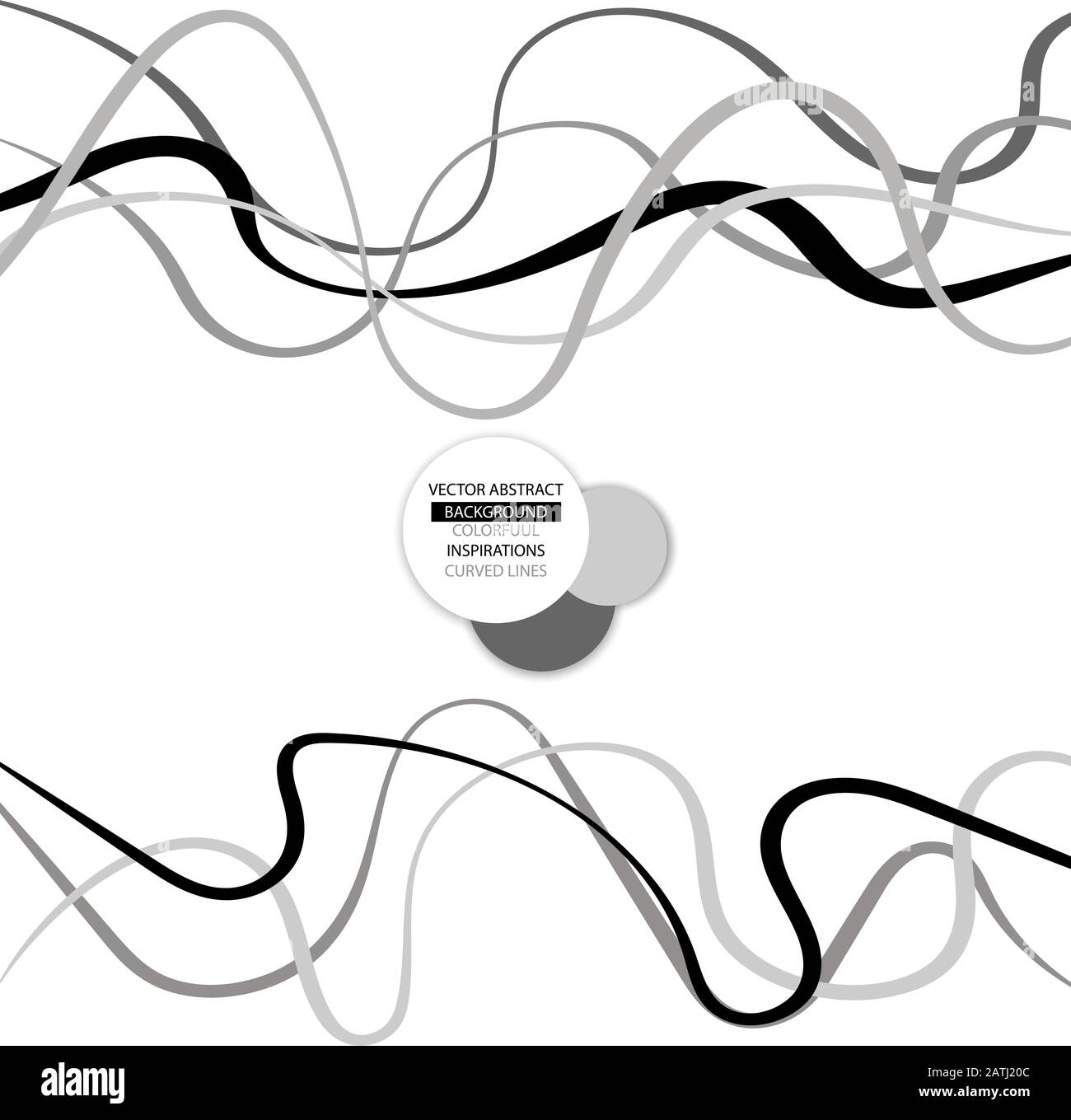 Abstract wave line vector background Stock Vector Image & Art - Alamy