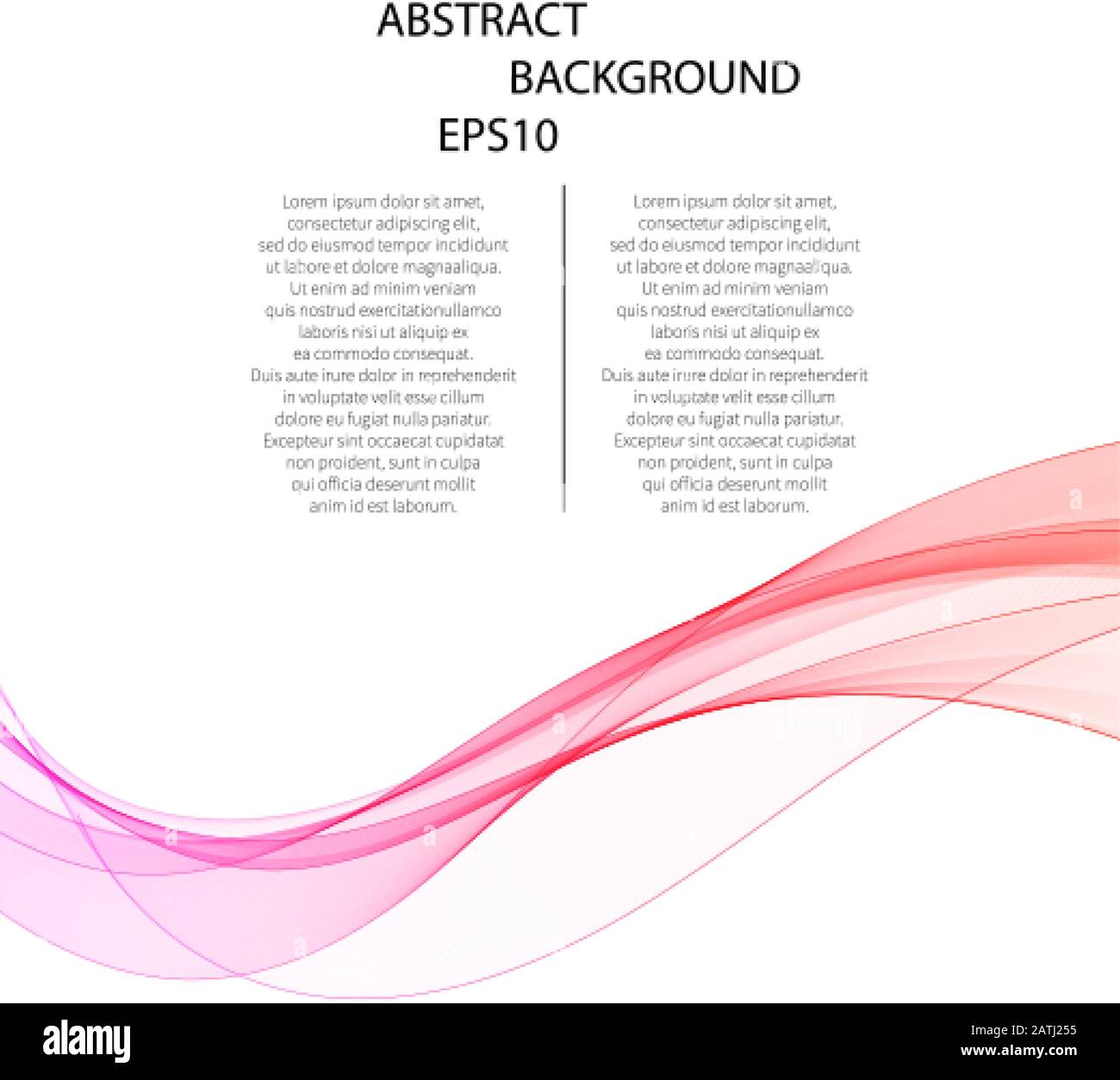 Abstract pink smoky wave background vector. Brochure template, banner Stock Vector Image & Art ...