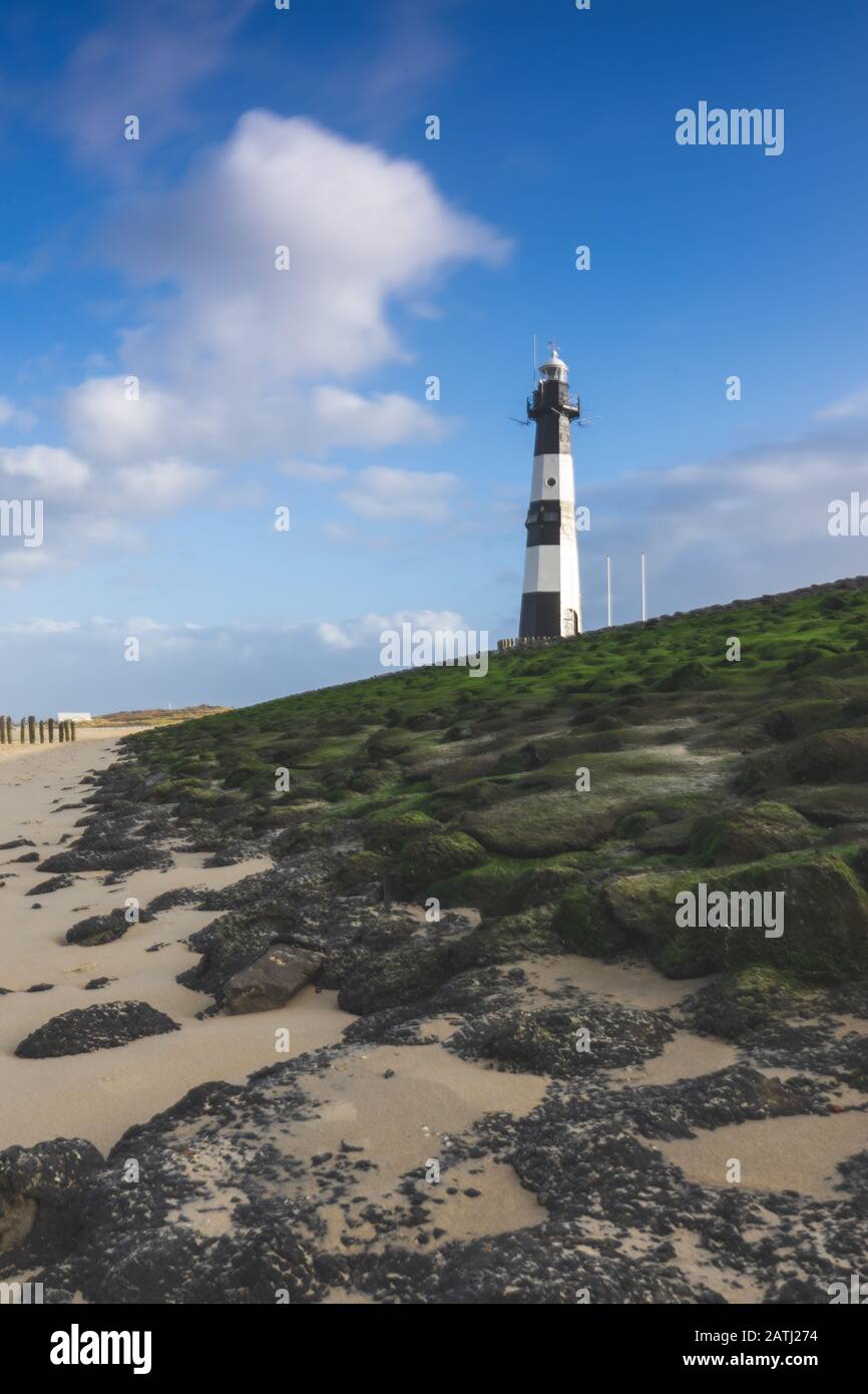 Rocks on the zeeland coast of the netherlands hi-res stock photography ...