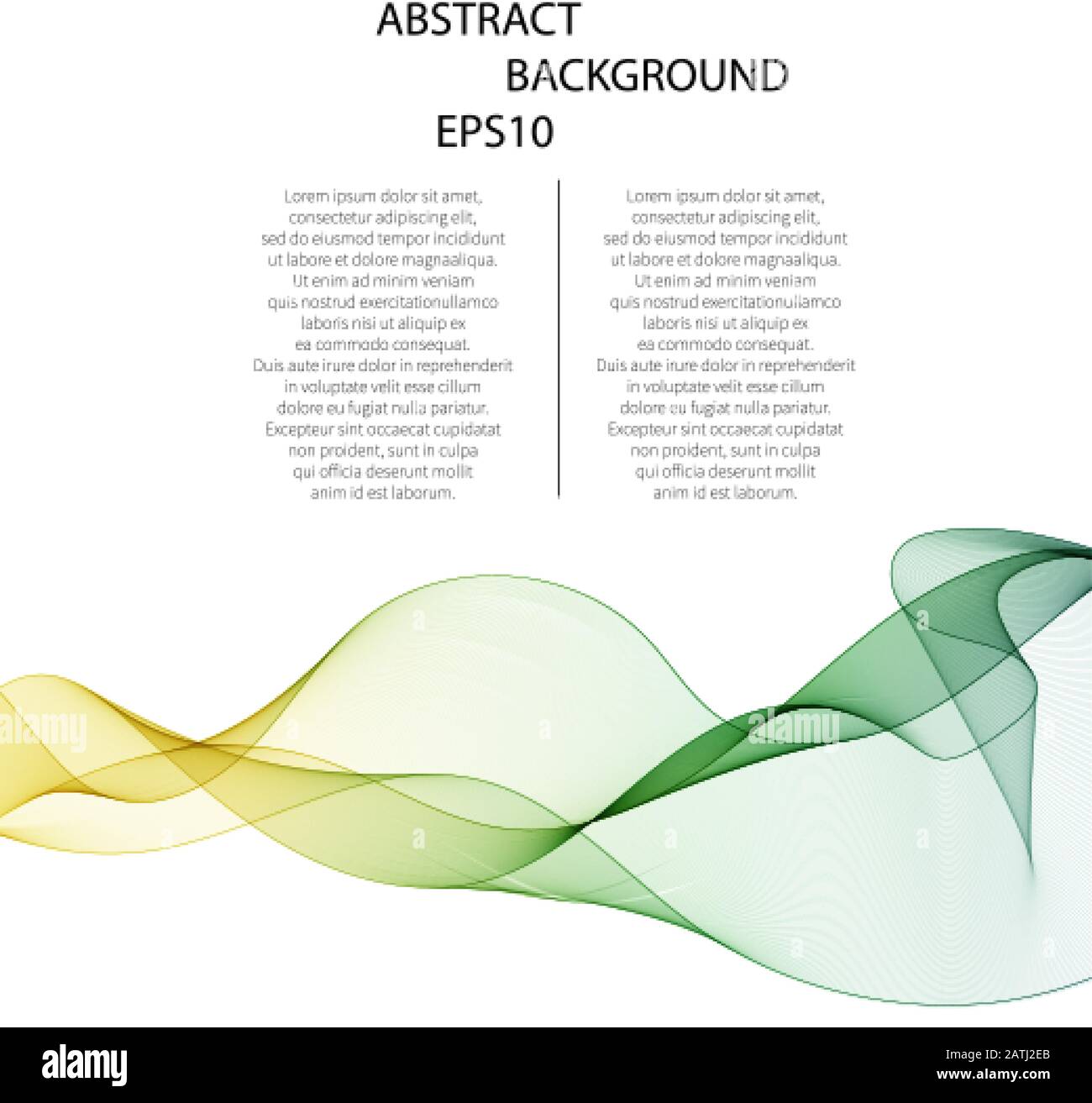 Abstract wave colorful background. Vector illustration Stock Vector ...