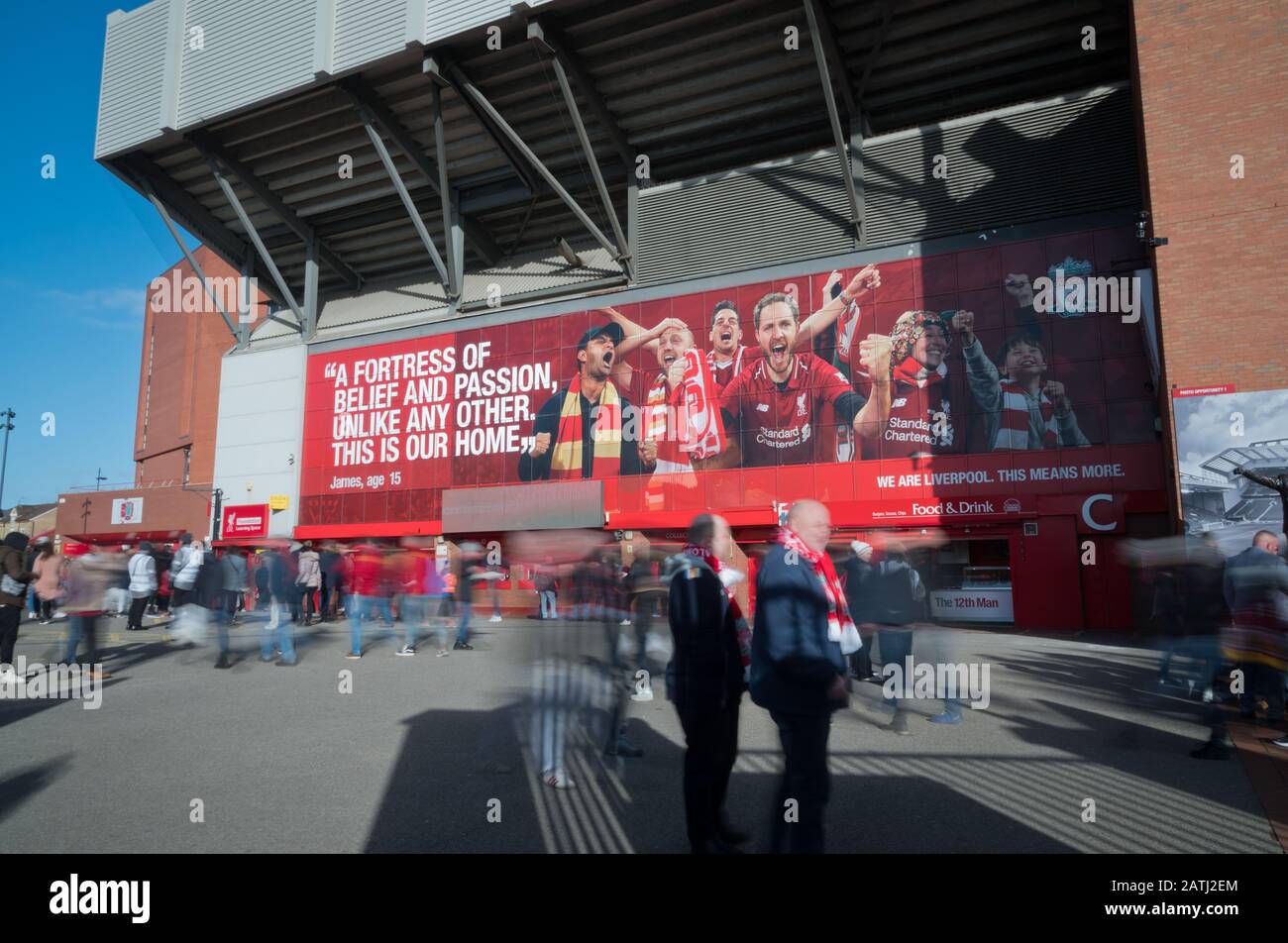Southampton fans outside ground hi-res stock photography and images - Alamy