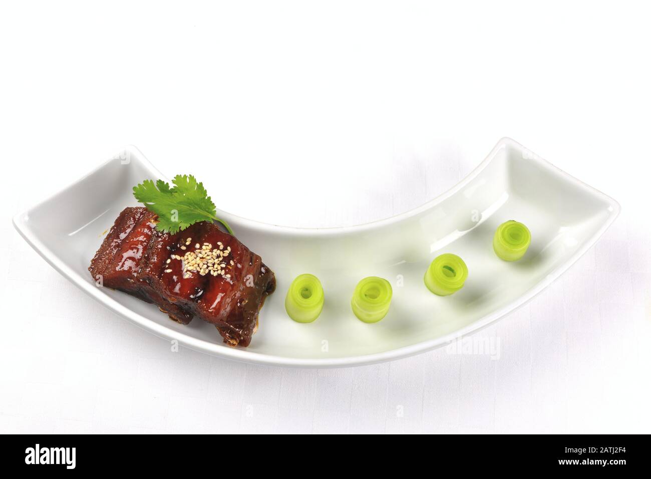 Food portrait of roast fish Stock Photo - Alamy