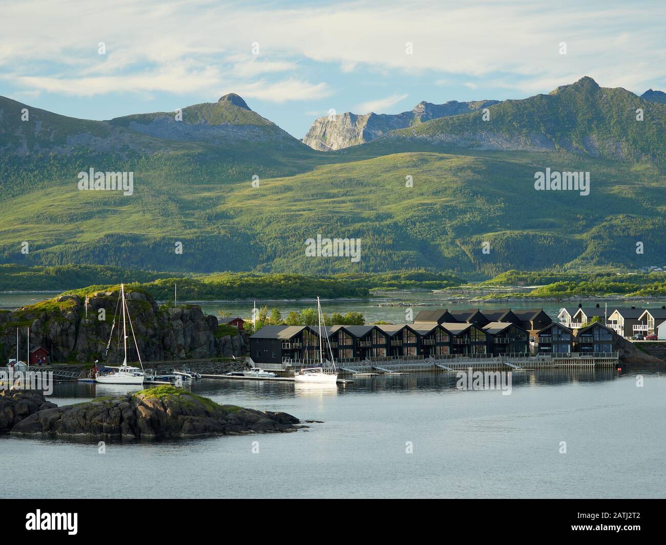 Island boat scandinavia hi-res stock photography and images - Alamy