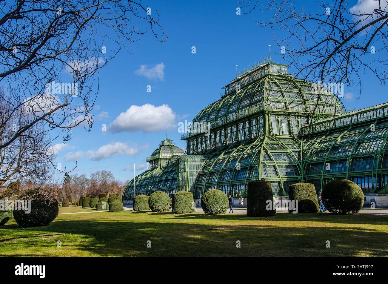Wonderful gardens around the palmenhaus hi-res stock photography and ...