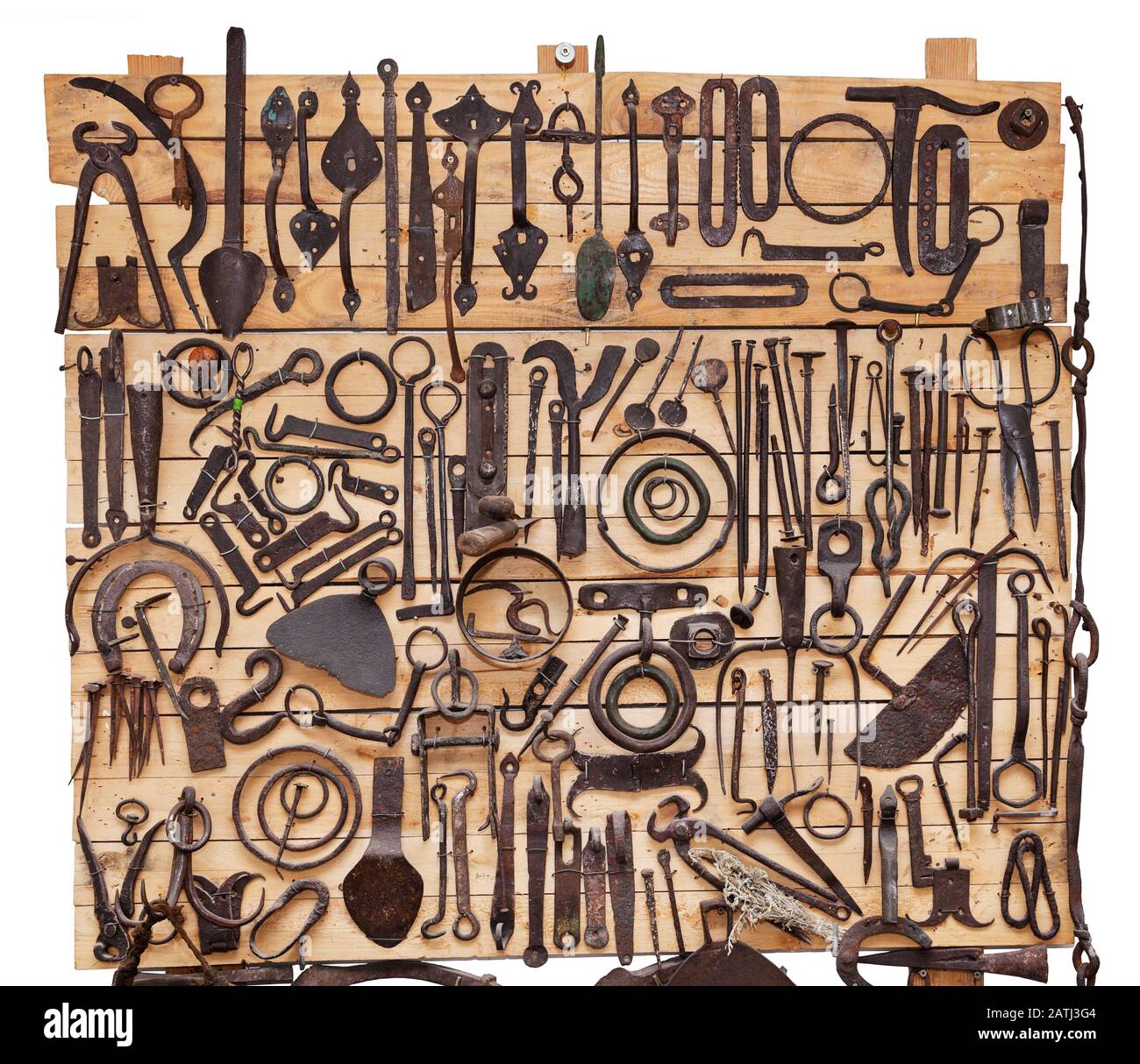 White background ancient tools hi-res stock photography and images - Alamy