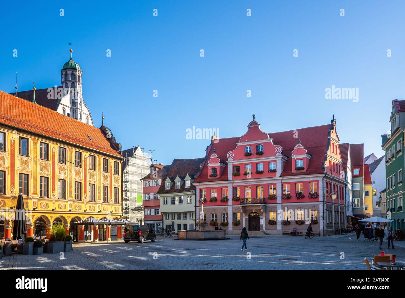 Market square in memmingen hi-res stock photography and images - Alamy