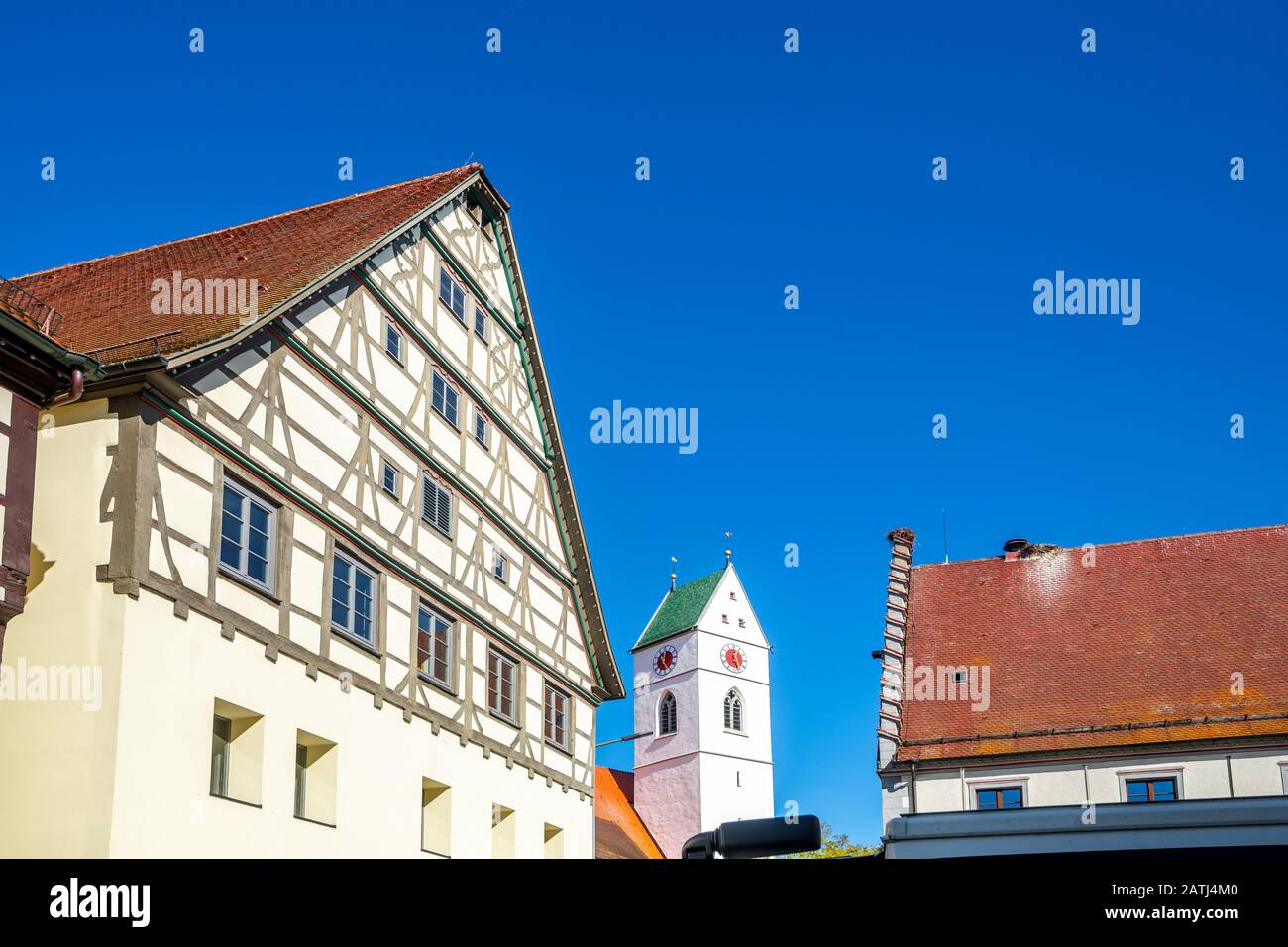 Historical city of Riedlingen, Danube, Germany Stock Photo - Alamy