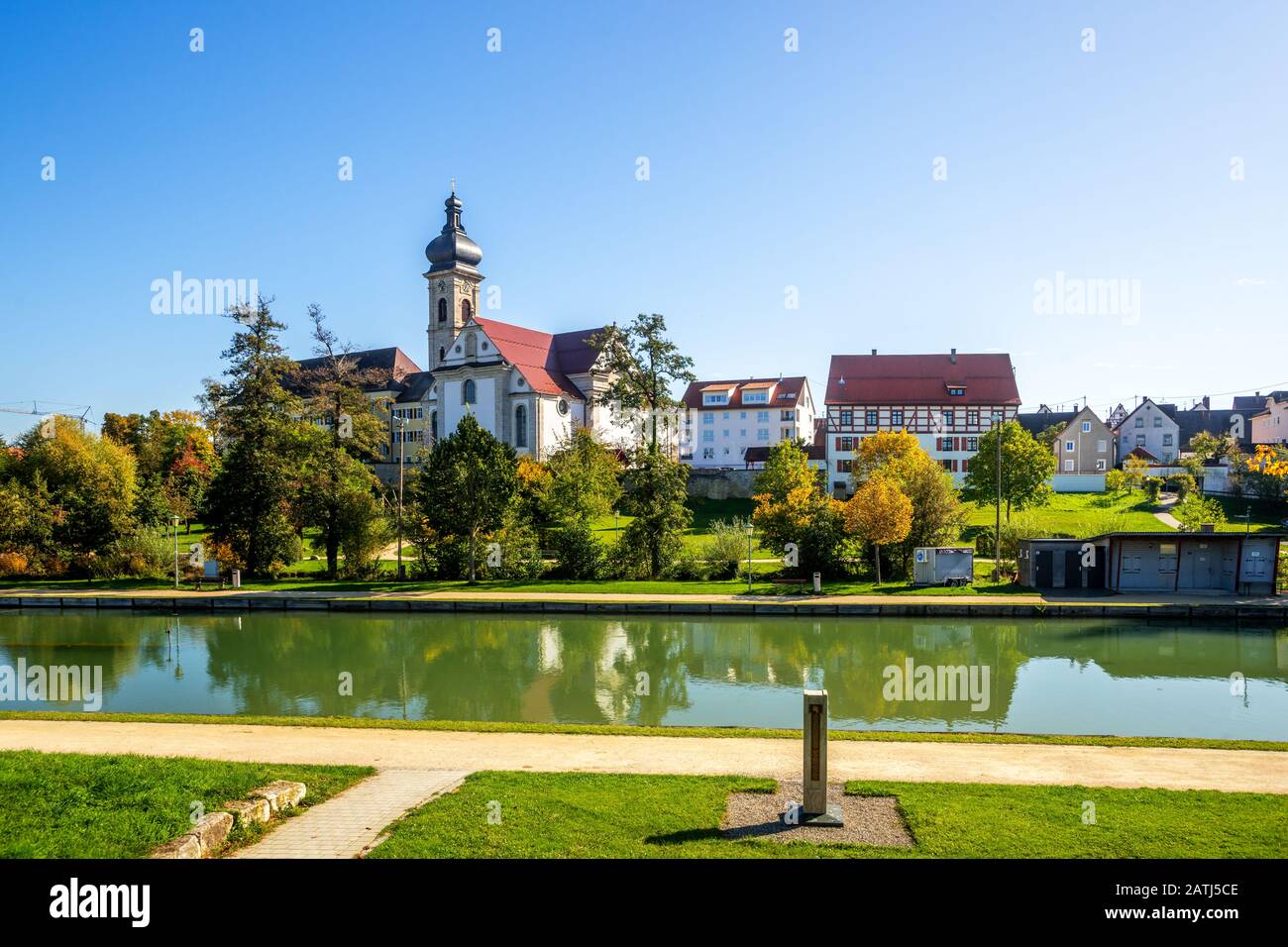 View to Ehingen, Germany Stock Photo - Alamy