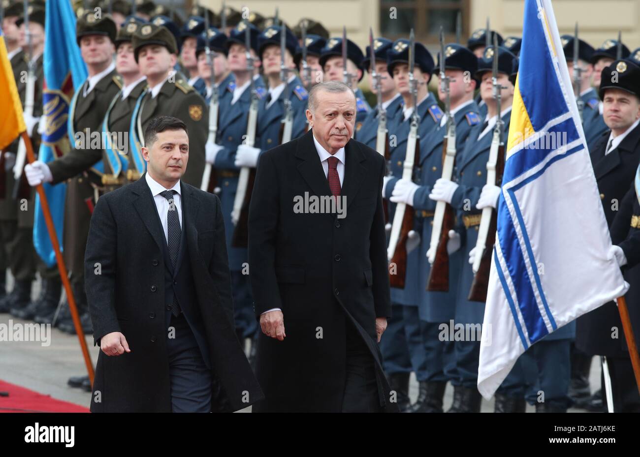 (200203) -- KIEV, Feb. 3, 2020 (Xinhua) -- President of Ukraine ...