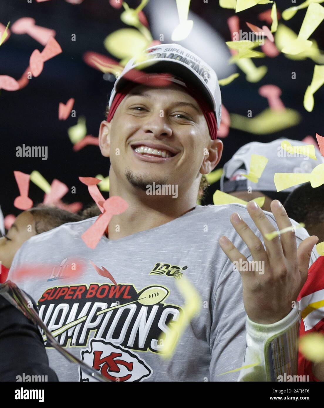 Patrick Mahomes Trophy High Resolution Stock Photography and Images - Alamy