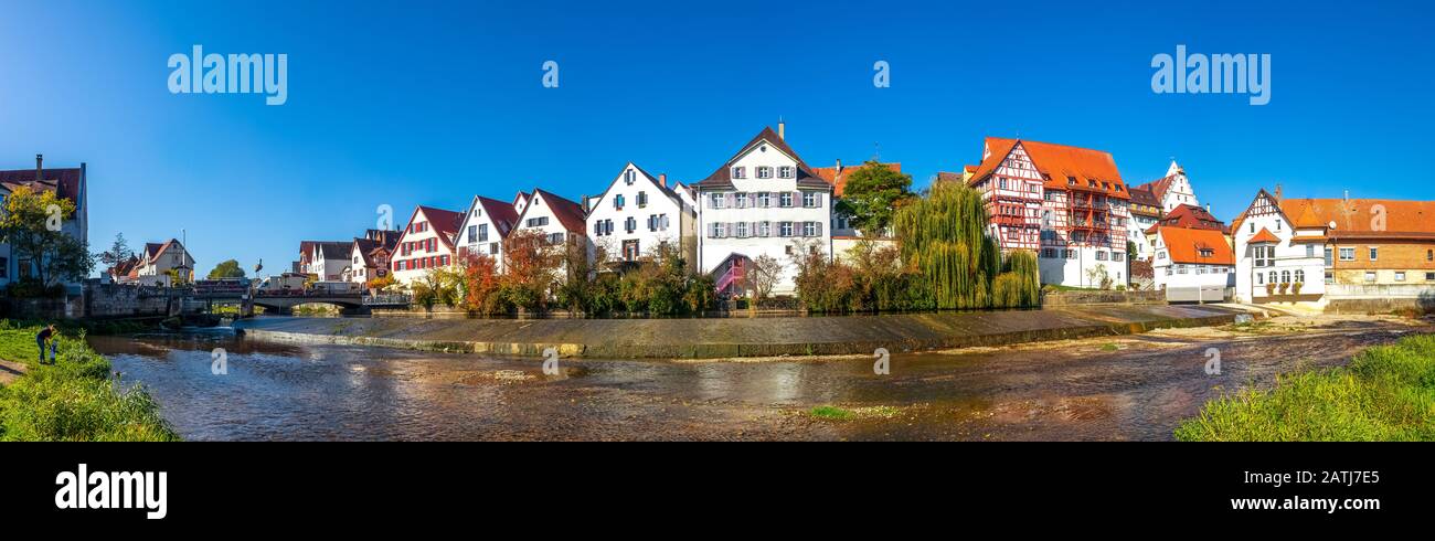 Historical city of Riedlingen, Danube, Germany Stock Photo - Alamy