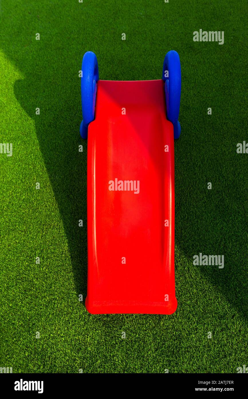 Slide playground children hi-res stock photography and images - Alamy