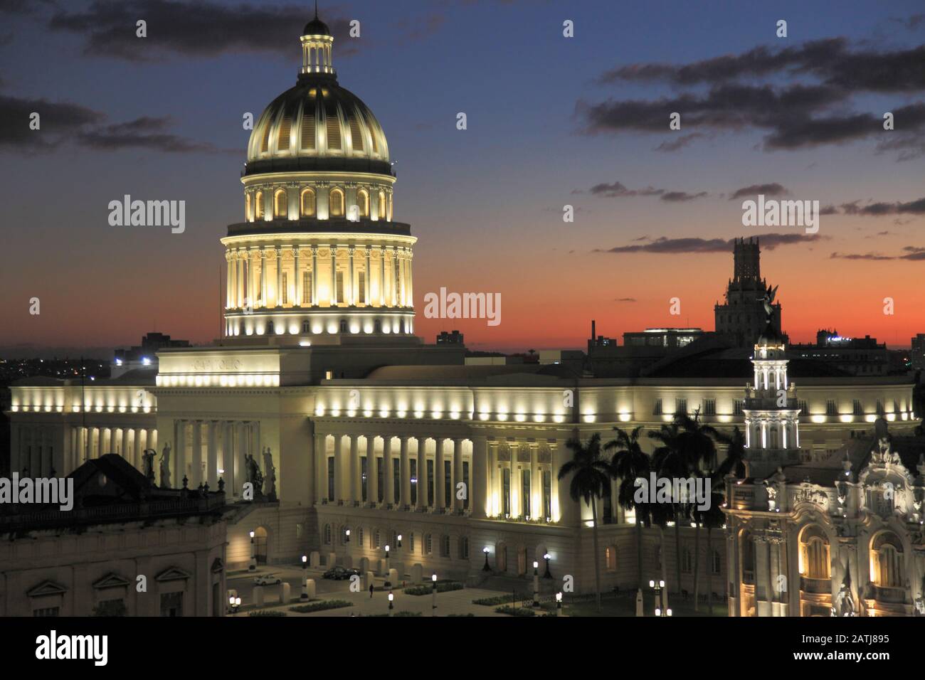 Cuba, Havana, Capitolio Nacional Stock Photo - Alamy