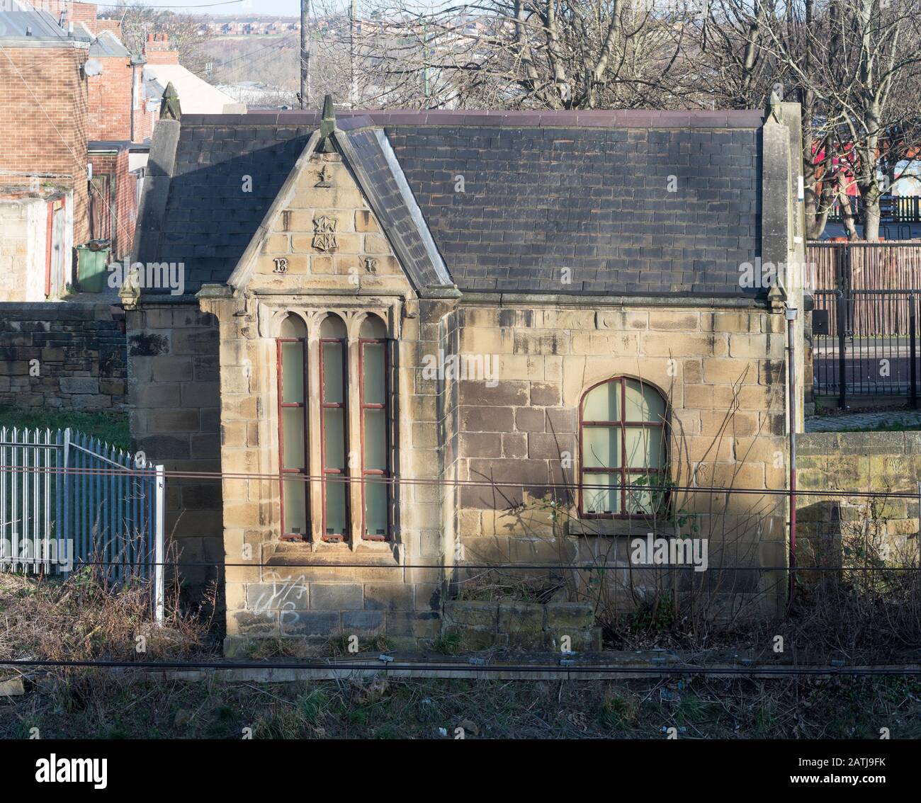 The old Brandling Junction Railway station building in Felling ...