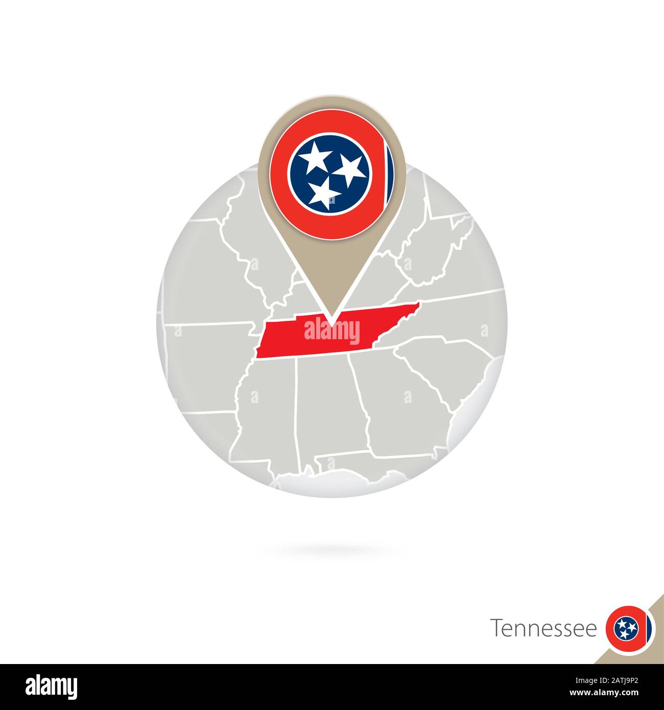 Nashville tennessee map hi-res stock photography and images - Alamy