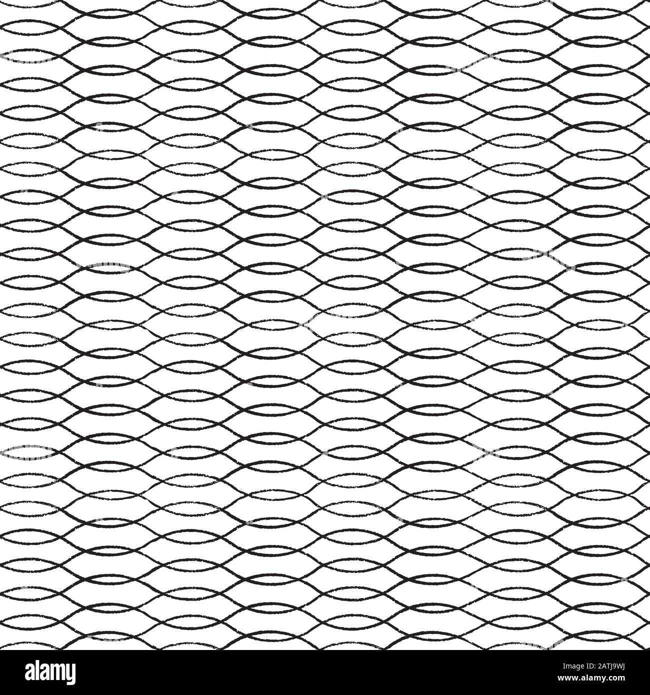 Vector abstract geometric wavy texture line pattern. Simple graphic ...