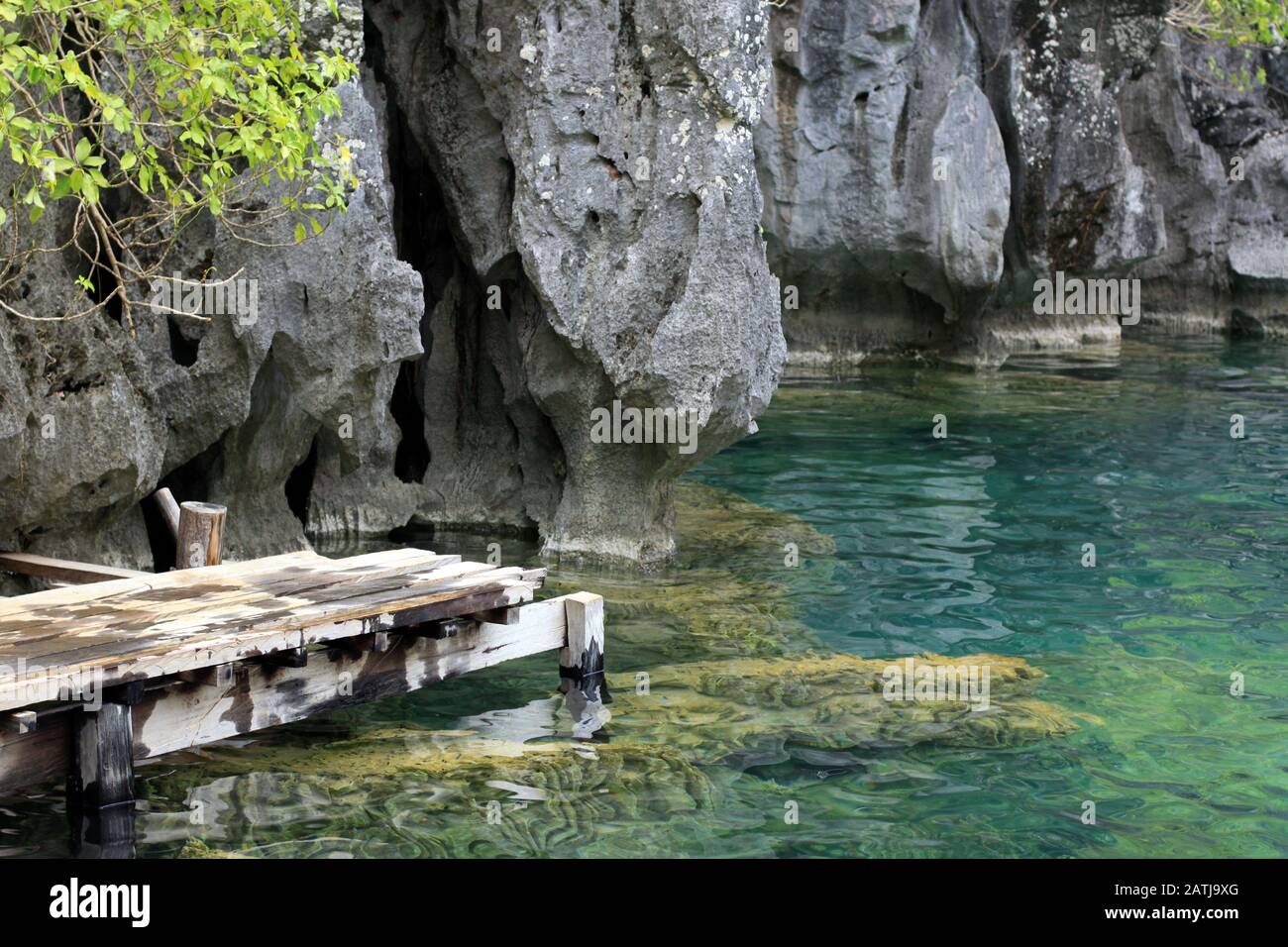brackish lake Coron Stock Photo - Alamy