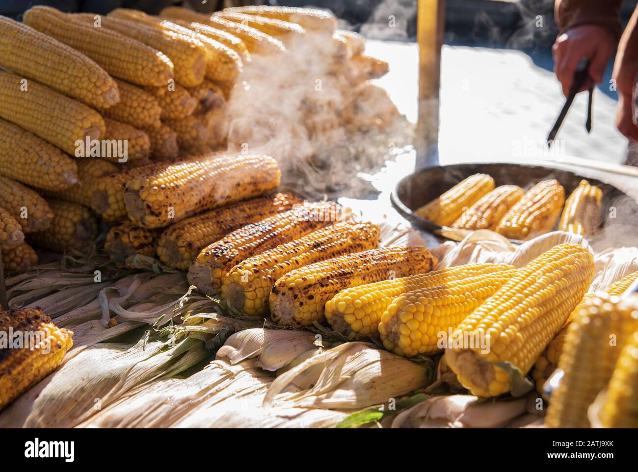 Cooked corn meal hi-res stock photography and images - Alamy