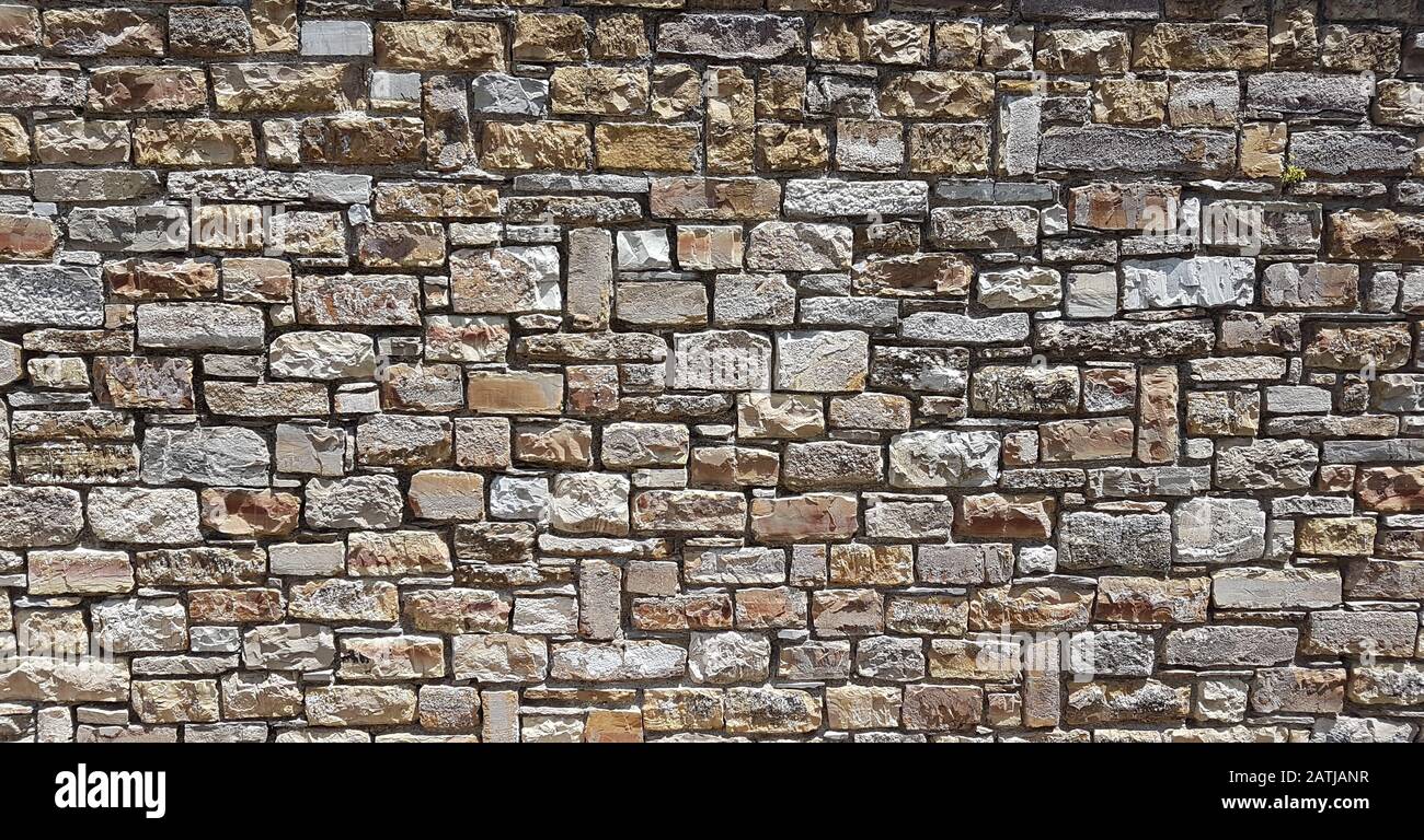 part of a stone wall, for background or texture Stock Photo - Alamy