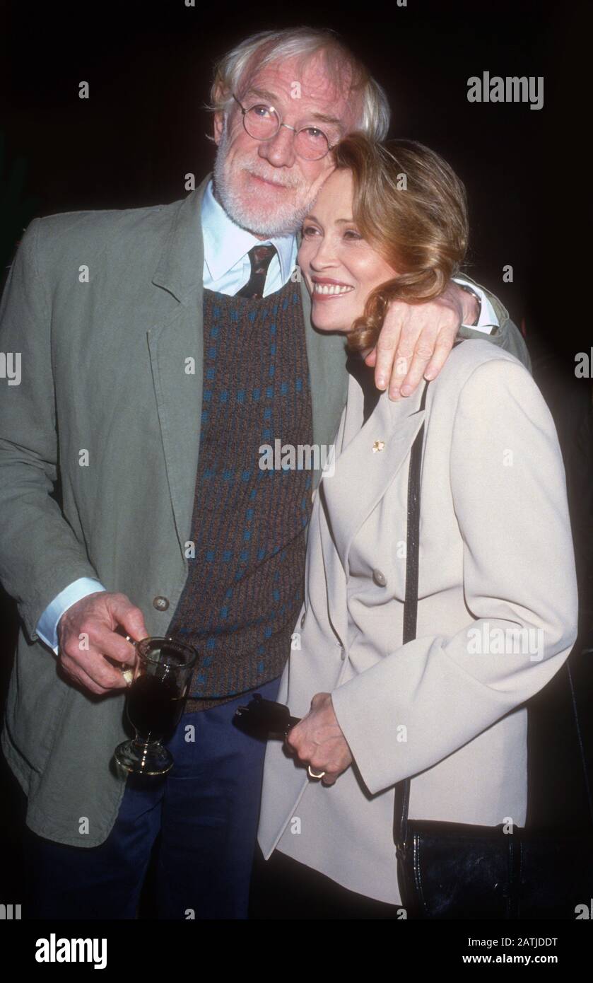 Richard Harris, Faye Dunaway, 1993, Photo By Michael Ferguson/PHOTOlink ...