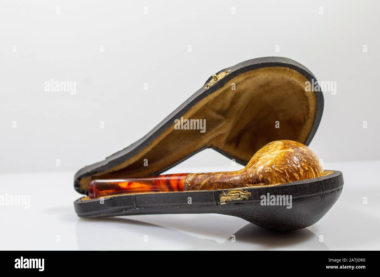 decoration of a pipe in a decorative box Stock Photo - Alamy