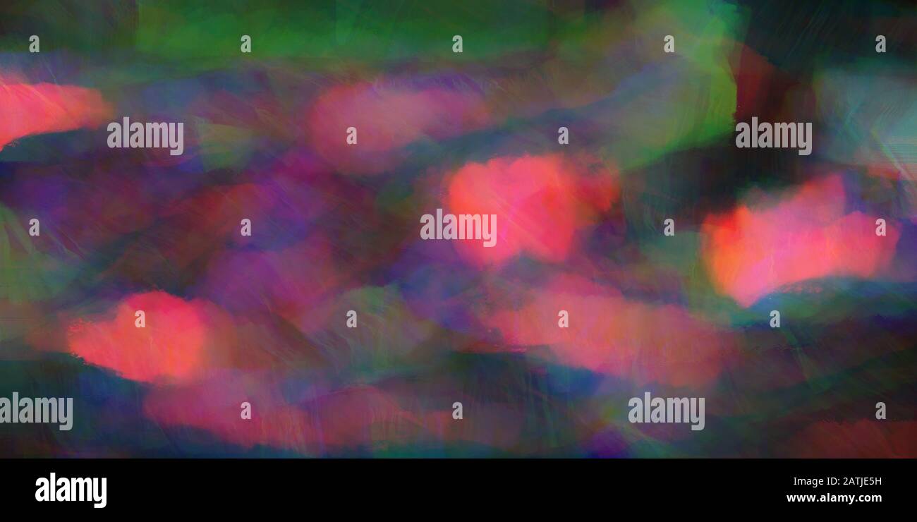 corrupted abstract colorful grunge lights background texture with dark ...