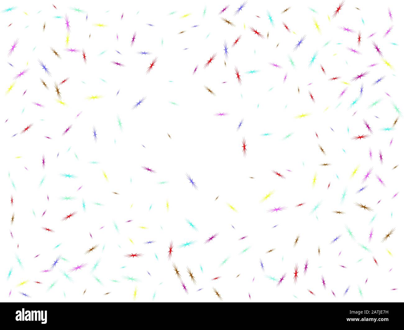 Multicolor star birds lines. Confetti new background soft. A selection ...