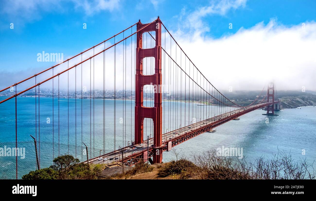 Golden gate bridge structure hi-res stock photography and images - Alamy