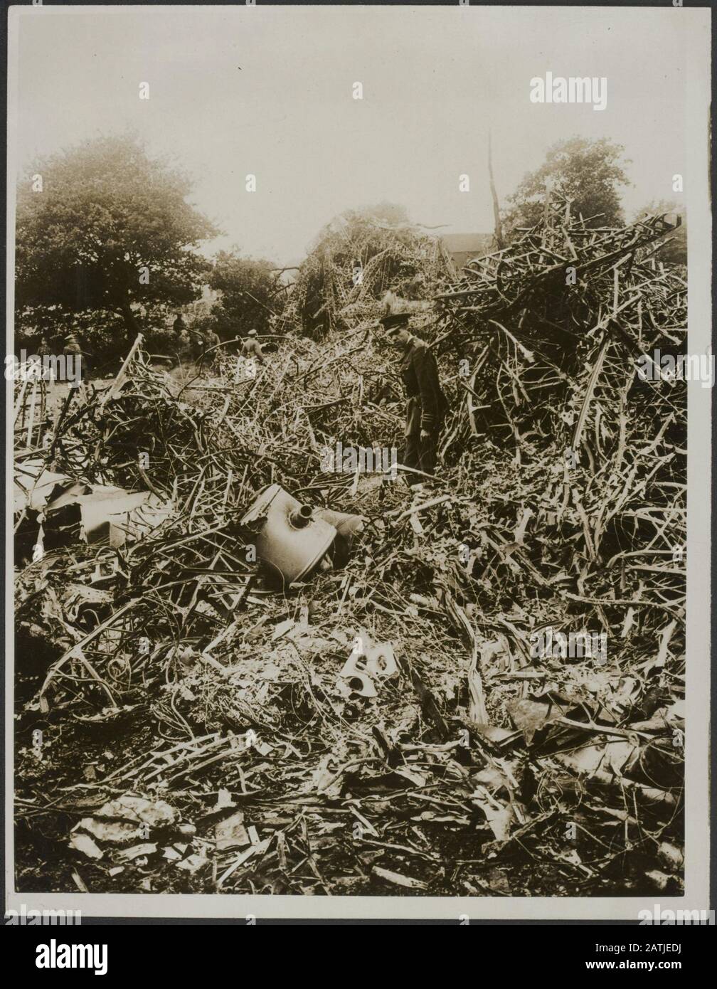 Zeppelin wrecks hi-res stock photography and images - Alamy