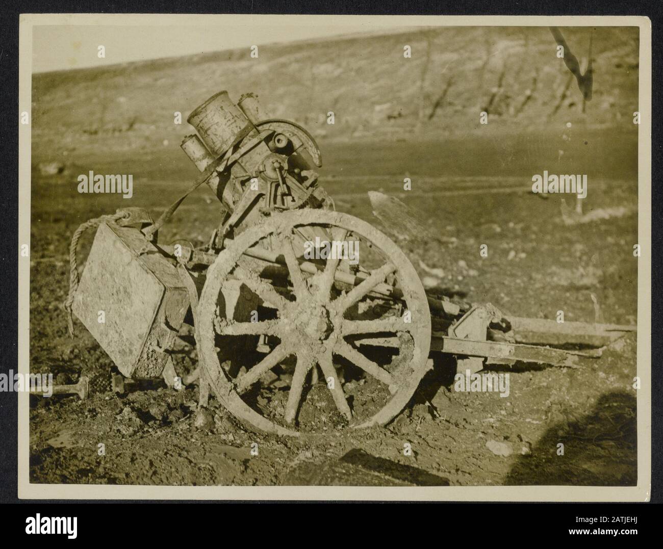 The Western front. The results of German vandalism Description: A ...