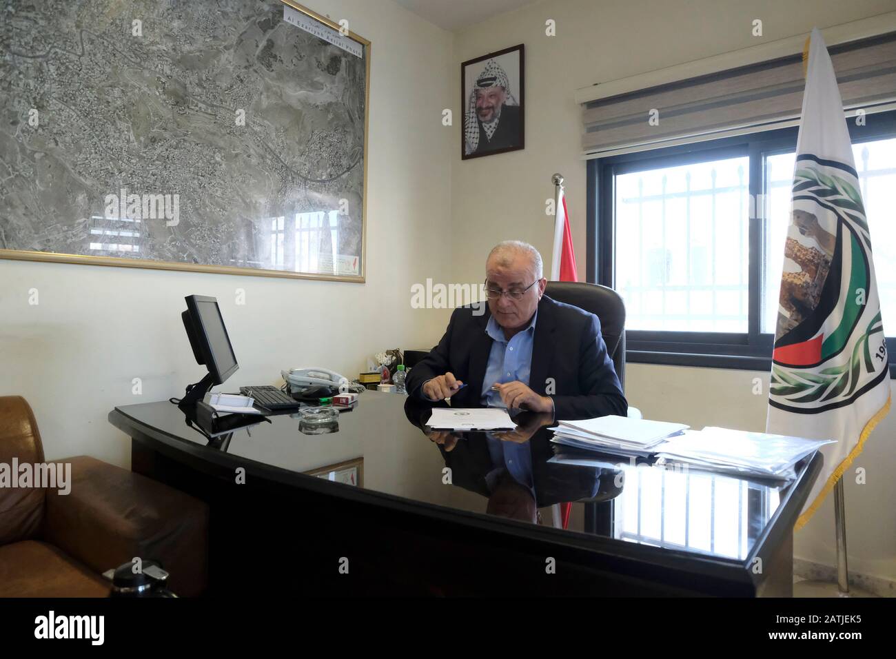 Issam Faroun the mayor of the Palestinian town of Bethany or what is ...